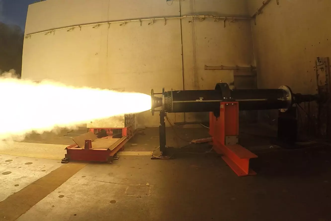 Ang makina ng isang hypersonic rocket ay sinubukan sa stand