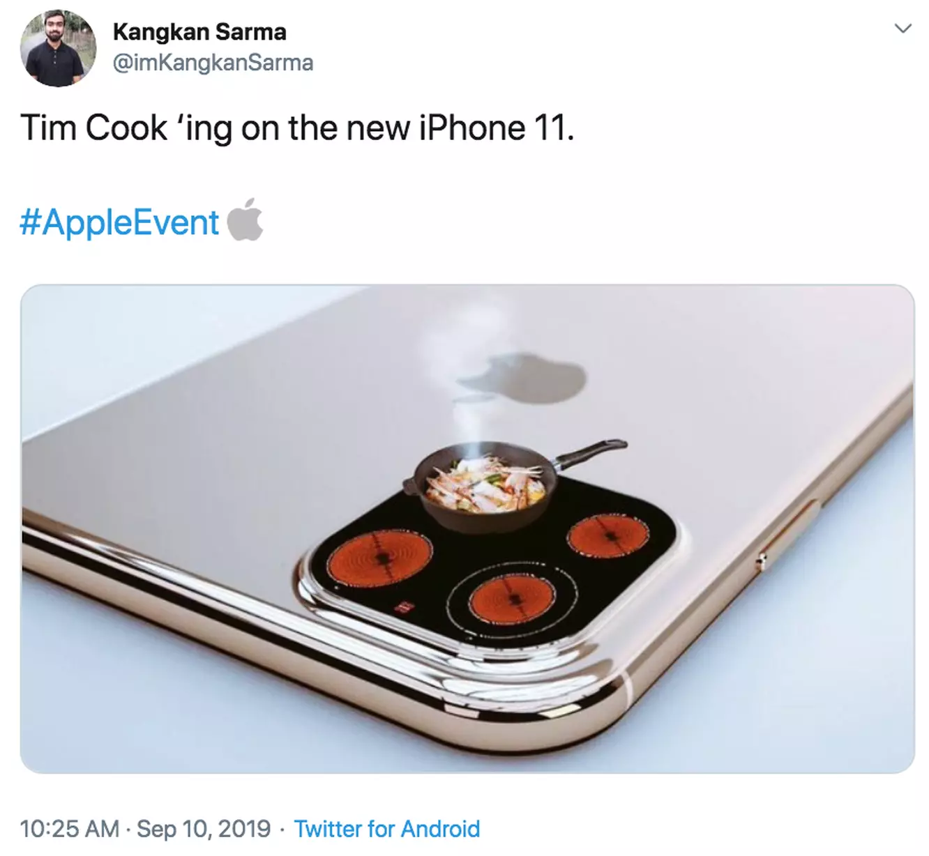 Чым скончылася прэзентацыя Apple: iPhone з чатырма камерамі і шмат жартаў 364006_9