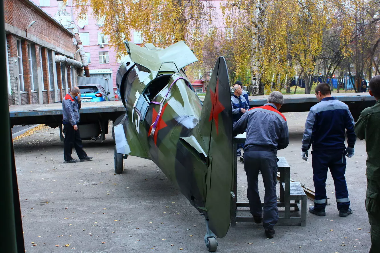 Der Jäger I-153 Chaika wurde für das Museum hergestellt 365435_2