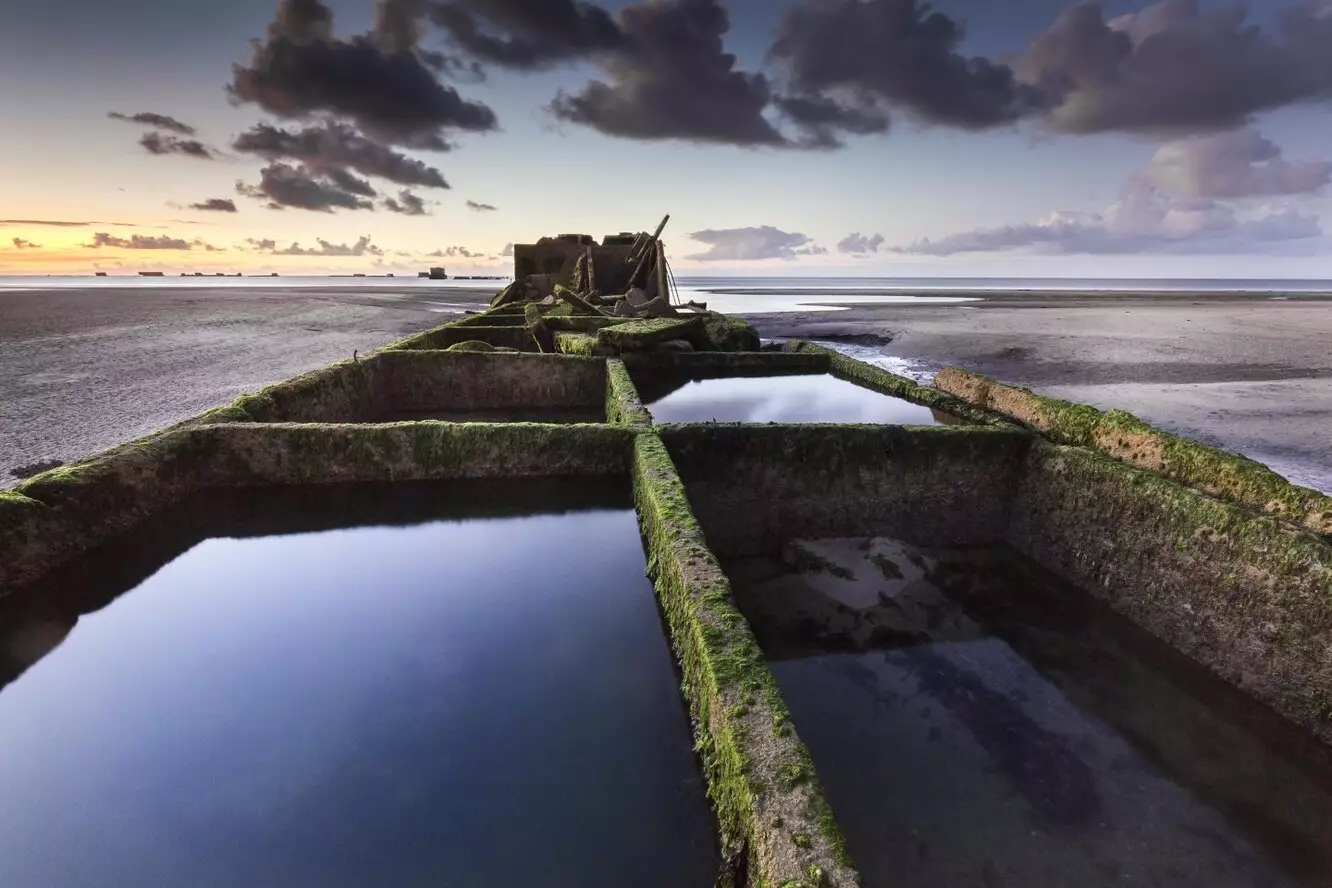 Foto av havnen