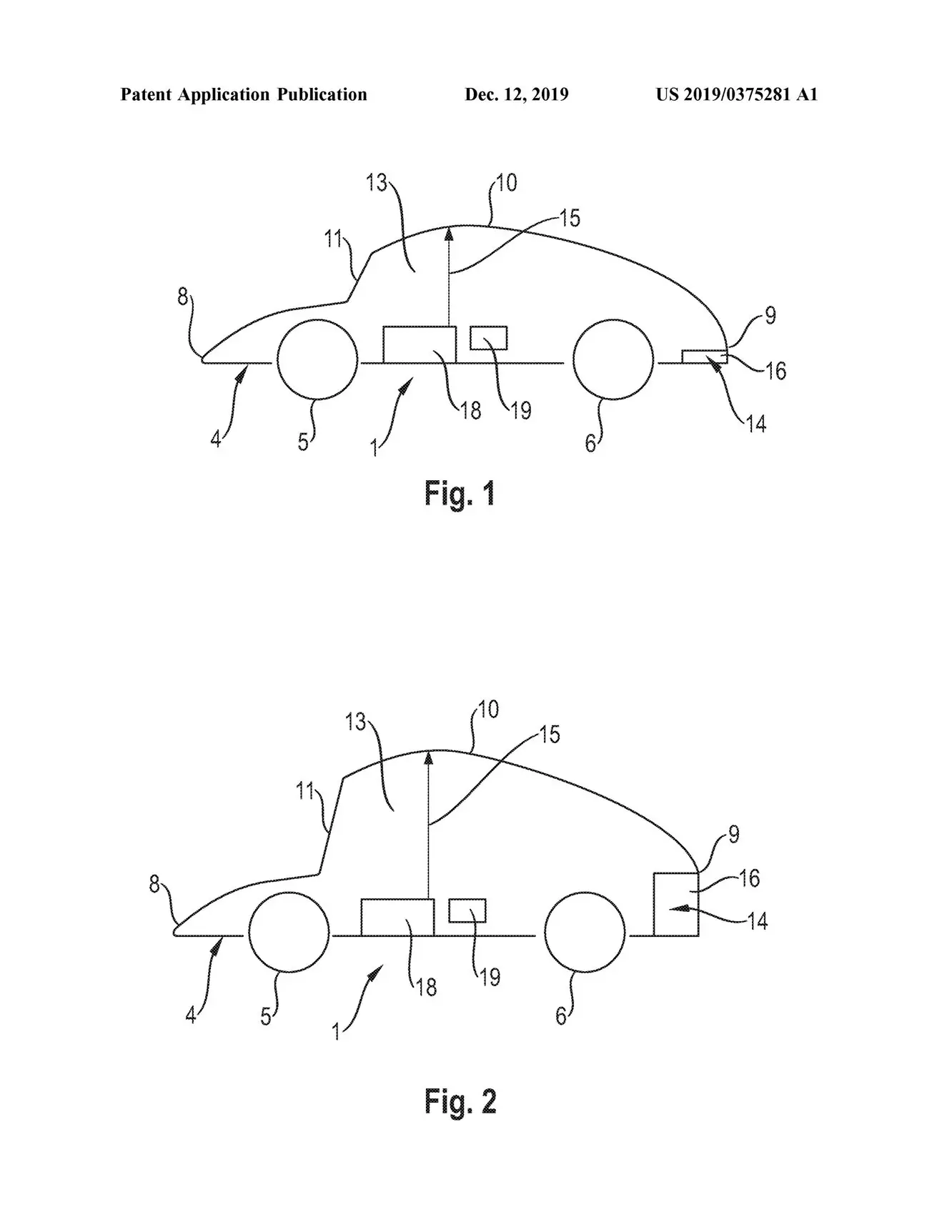 Porsche patents bophahamo-fetolehang marulelong bakeng sa ho itšebetsa likoloi 367213_2