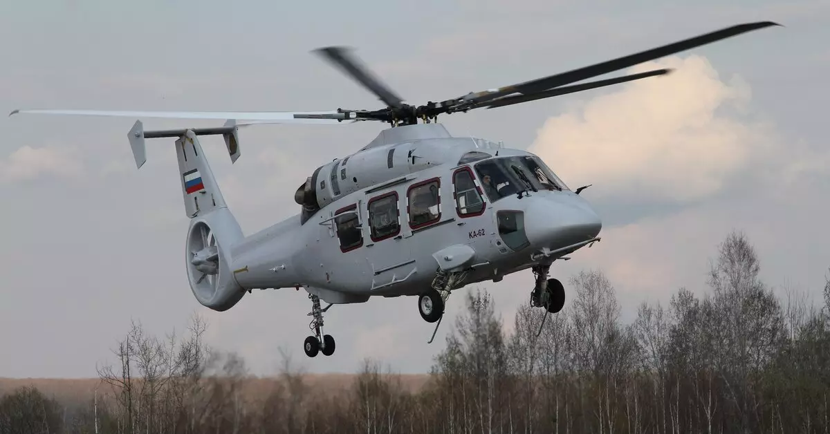 Flugtests der dritten Ka-62 begannen in Russland