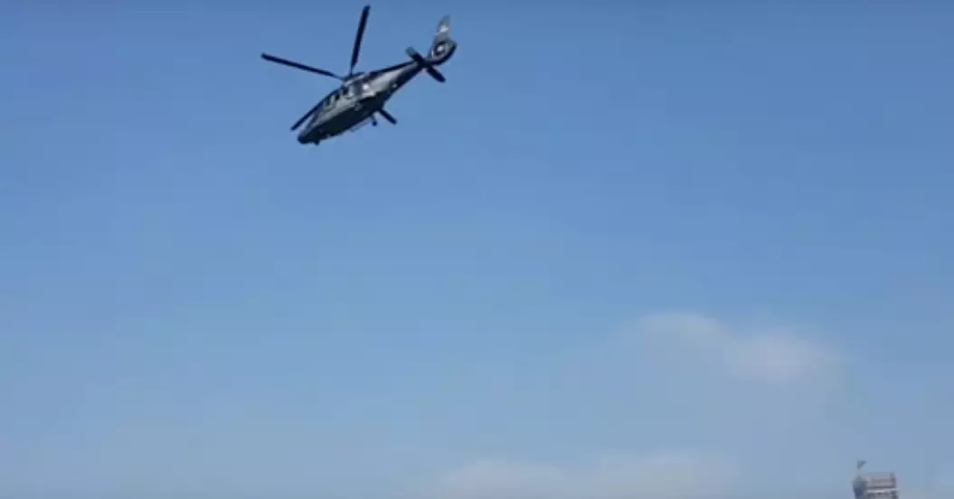 Videoda helikopter bıçakları neden dönmüyor?
