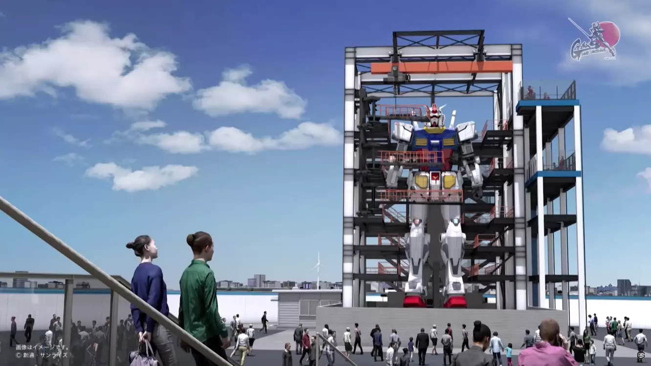 Los japoneses están construyendo un robot caminante de 18 metros Gundam 368838_1