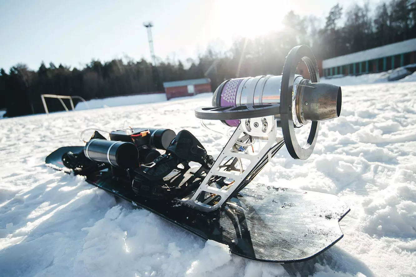 tabla de snowboard turborreactor