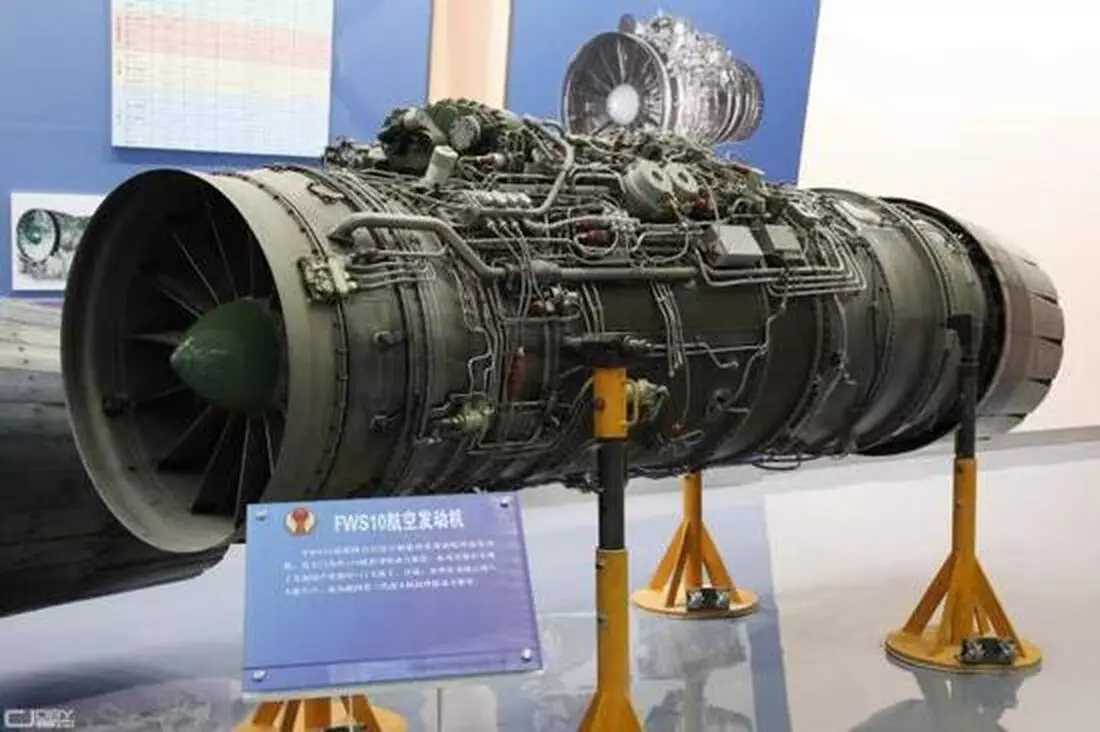 Txinak bere kabuz diseinatutako turbofan motorren Taihang-10 (WS-10) ekoizpen masiboa menderatu du, AL-31F sobietarra ordezkatzeko borrokalarientzat diseinatua.