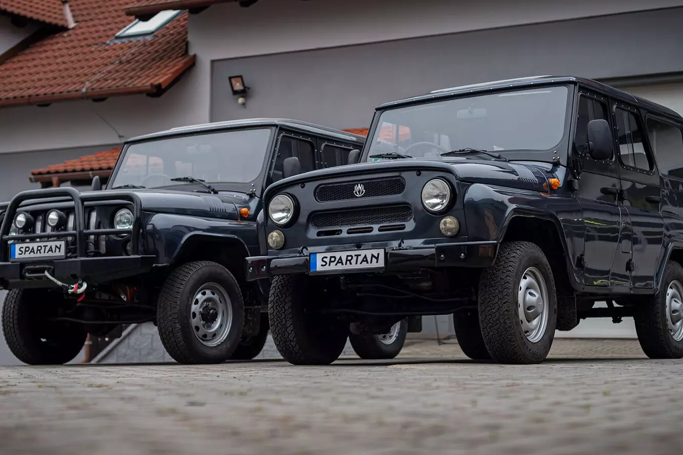 I-Electric UAZ Hunter iqikelelwa kwi-ruble yezigidi ezi-3