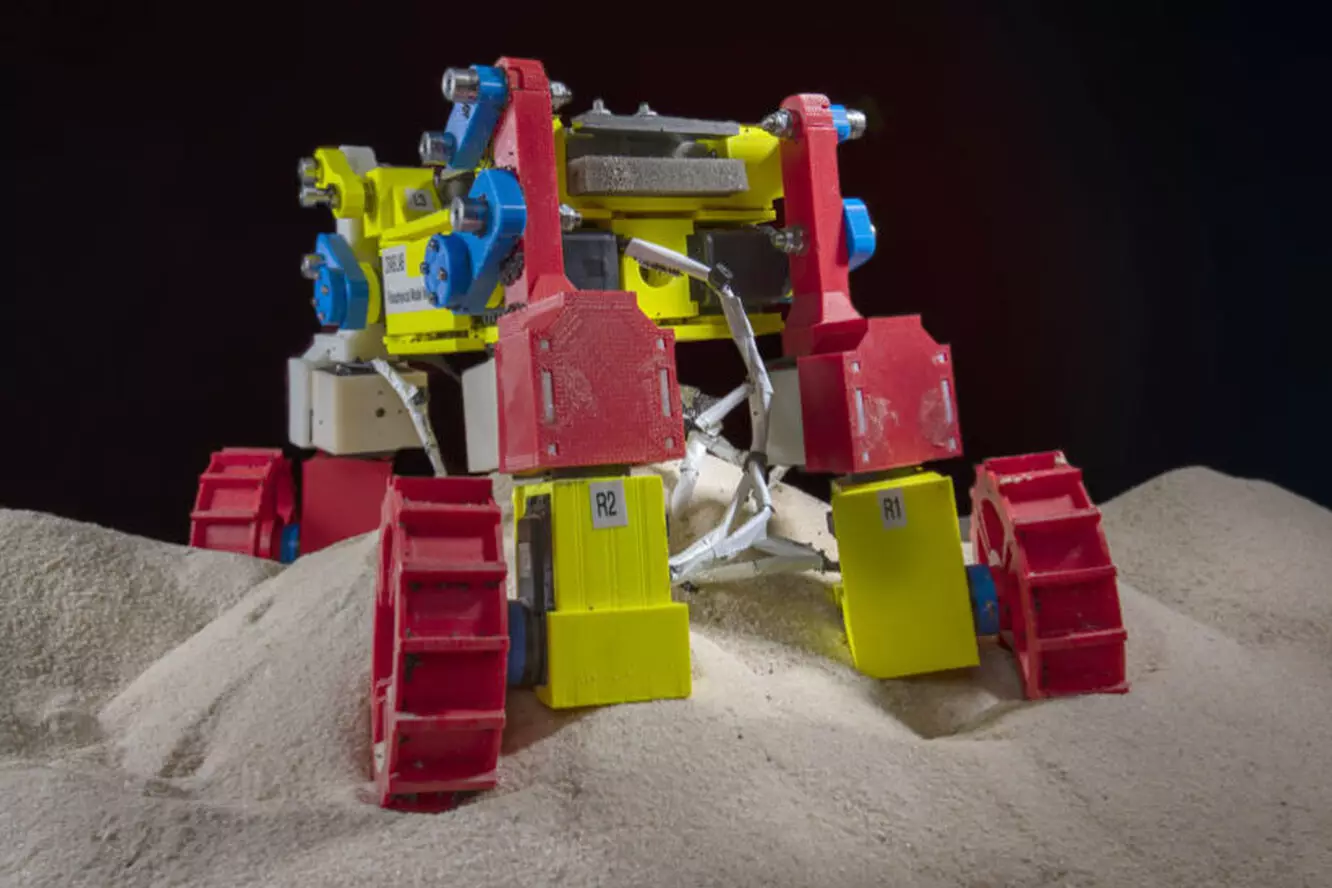 Sa unsang paagi molihok ang bag-ong mga ligid sa lunar rovers