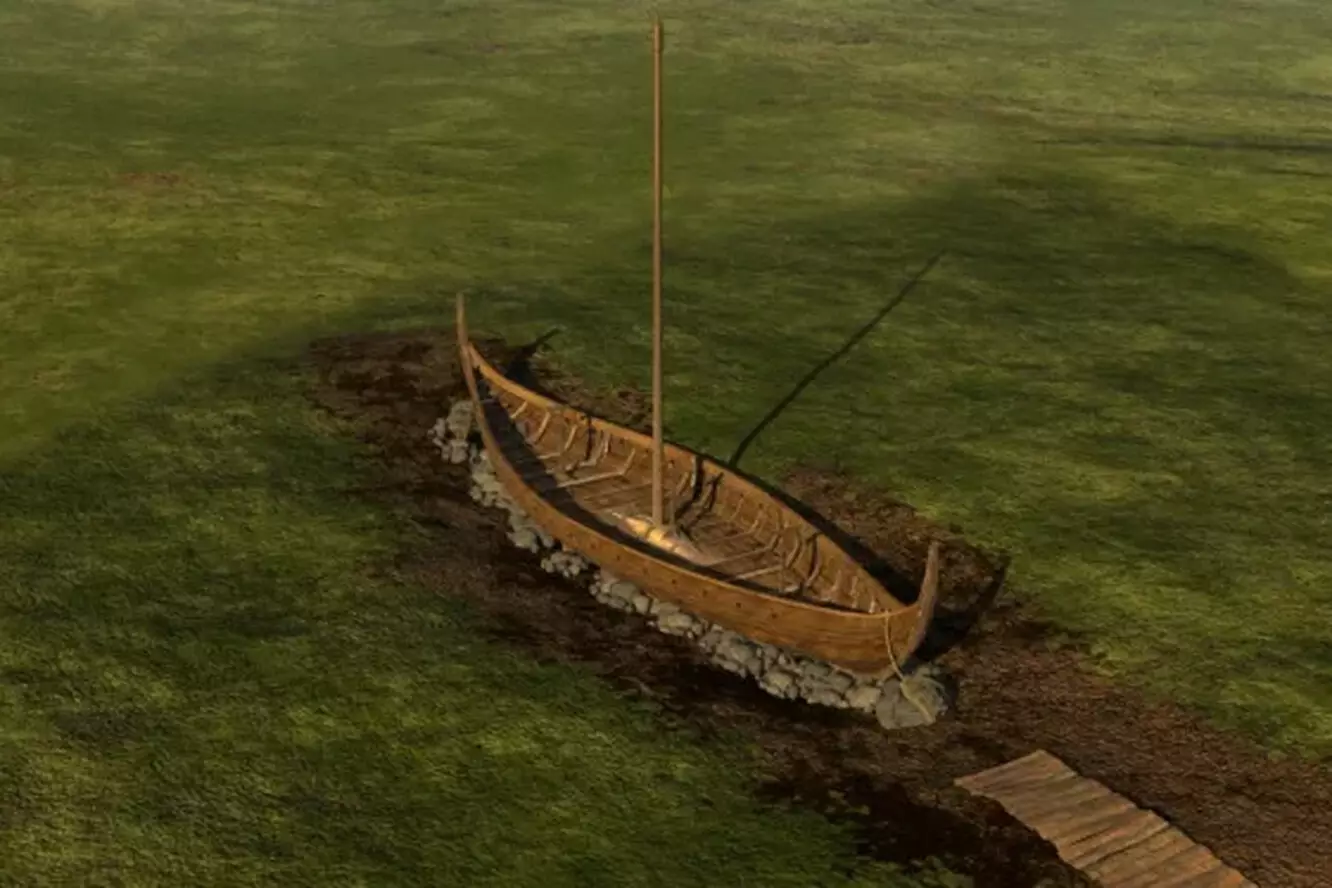 За първи път от 100 години археолози откриват викингски кораб