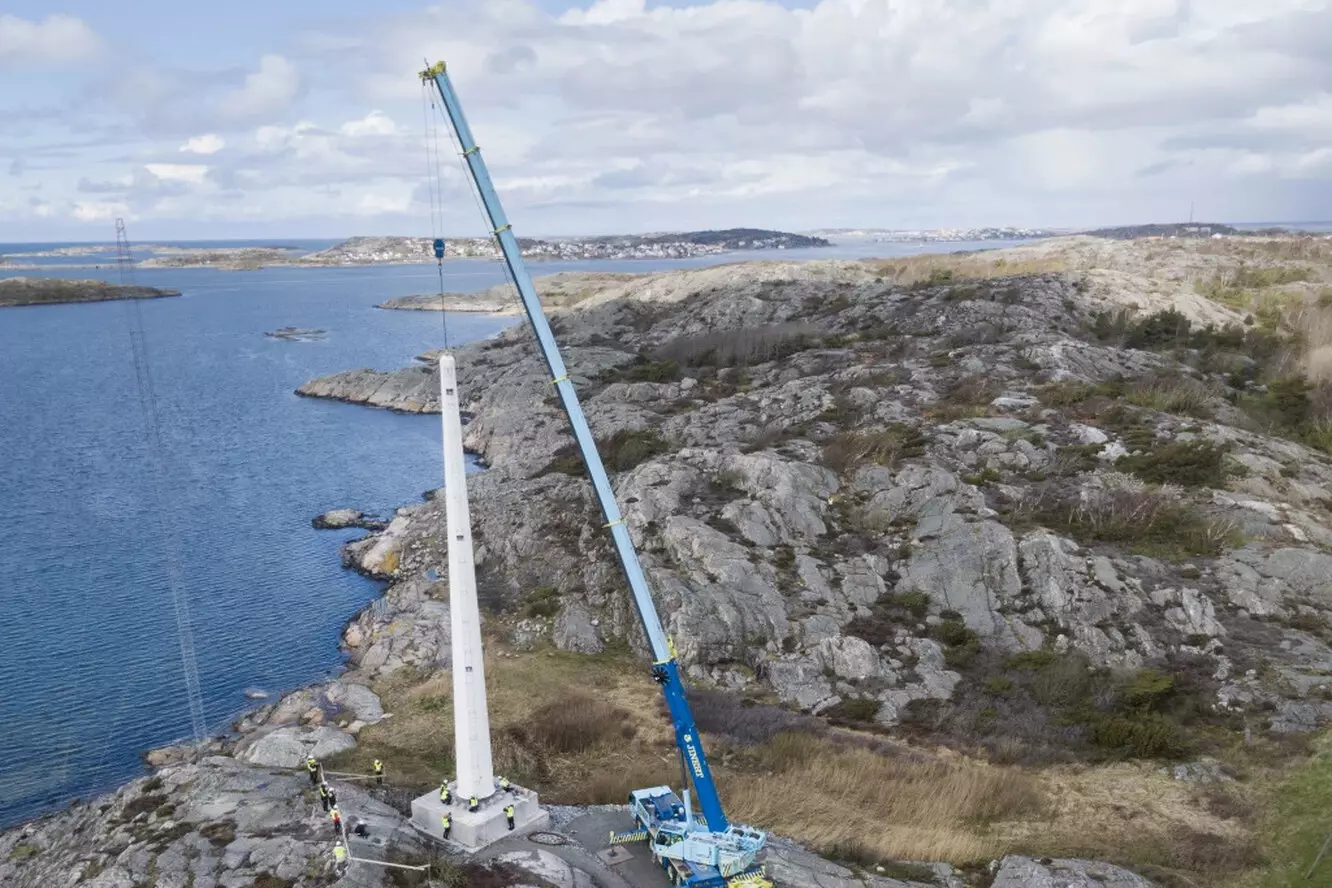 स्वीडनने पहिला लाकडी पवन टॉवर बांधला: स्वच्छ ऊर्जा