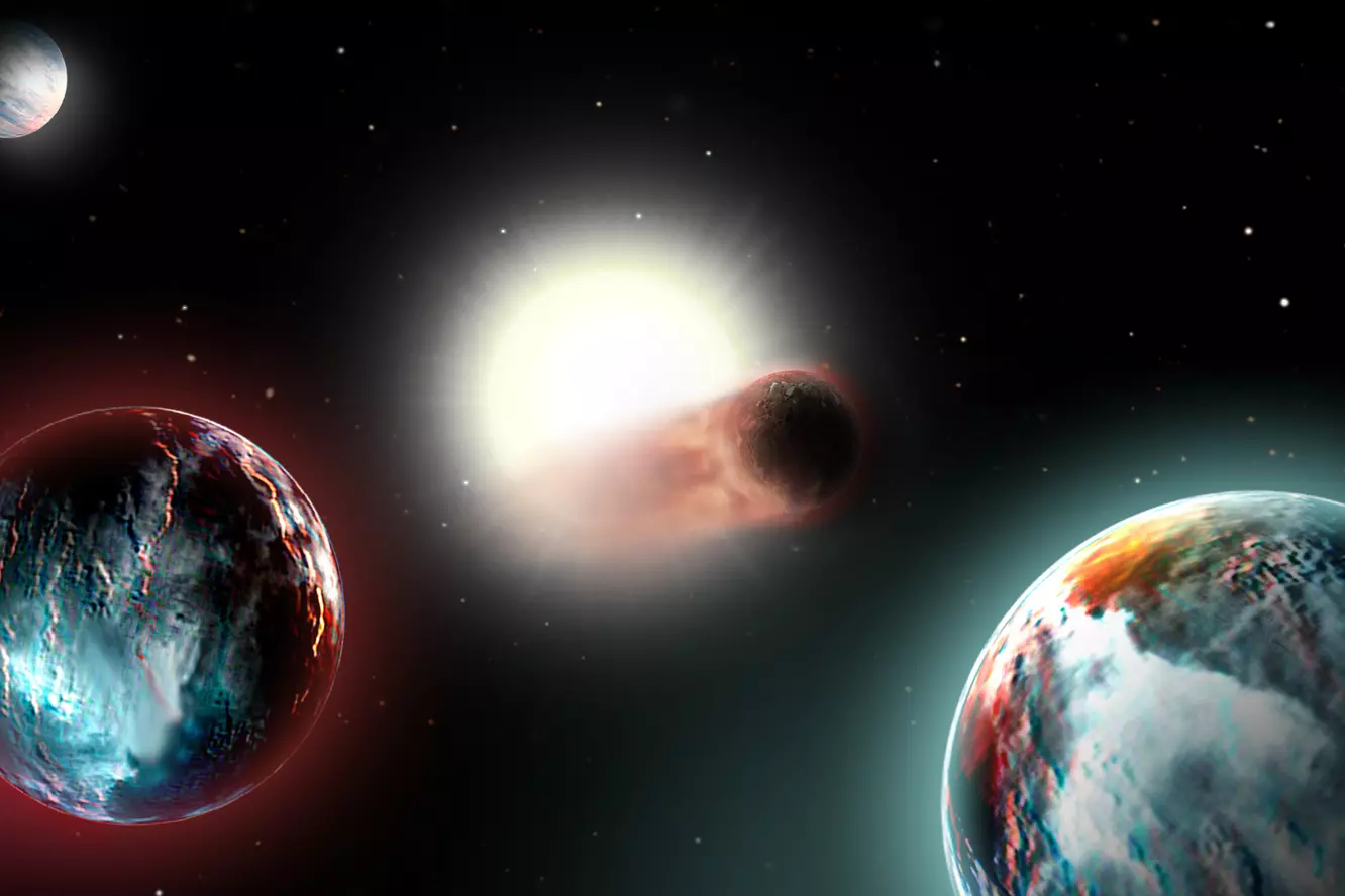 Astrofysikere forudsagde fire exoplaneters skæbne