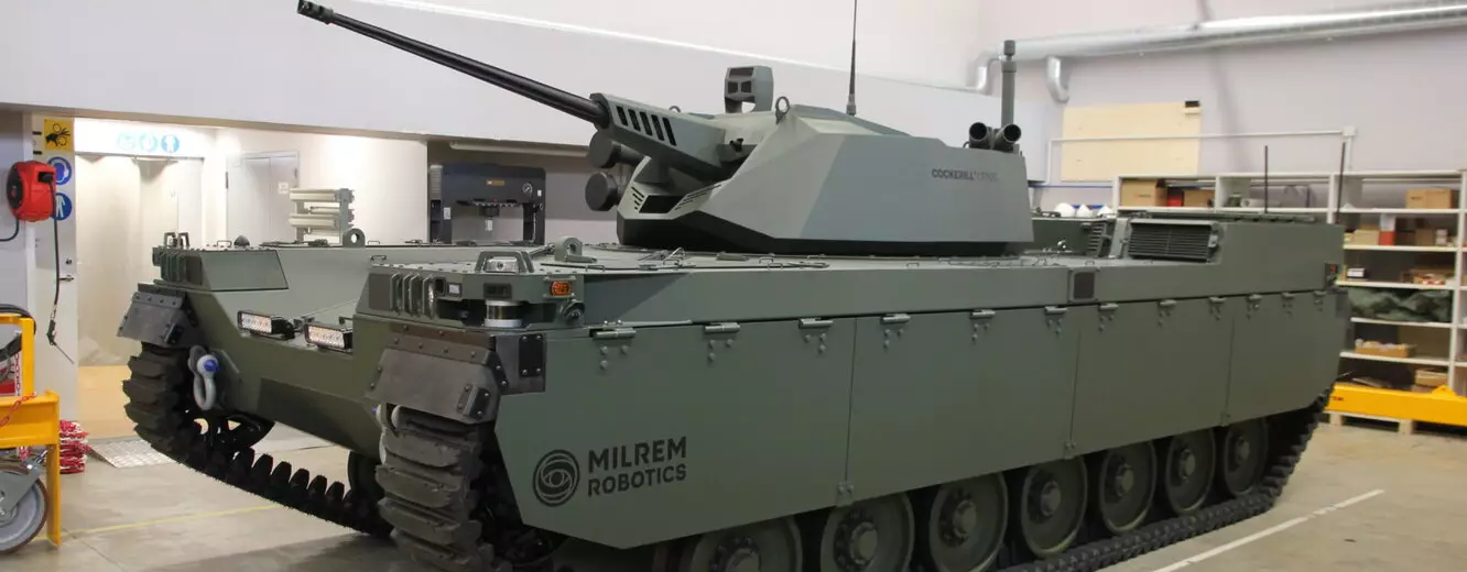 Miehittämätön tankki esitelty Virossa 373055_2