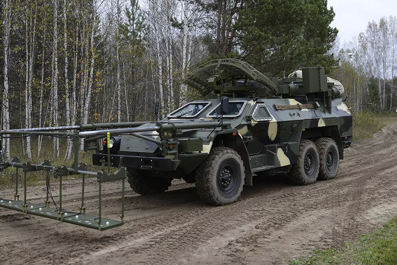 Yon nouvo machin demining aleka ap parèt nan Larisi 373133_1