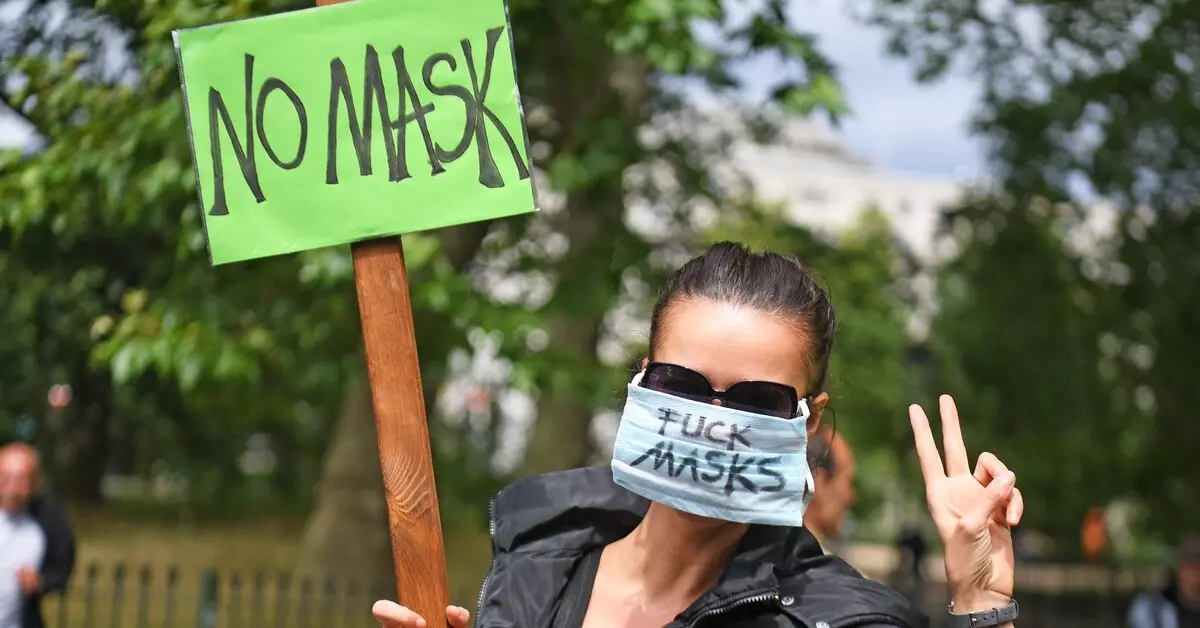Protesti širom svijeta protiv nošenja maski