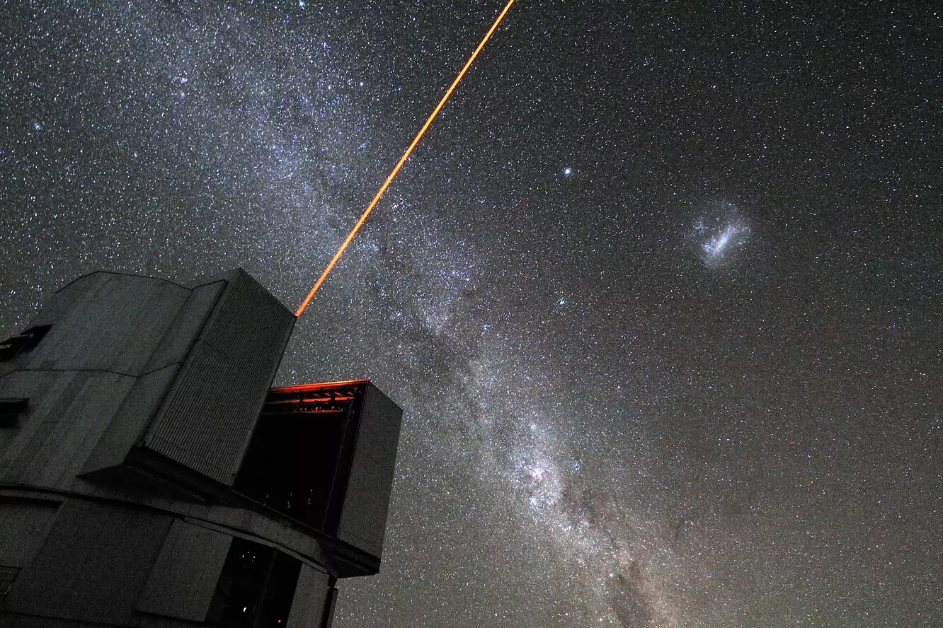 Astronomen hebben een foto gemaakt van een planetair systeem dat lijkt op het onze