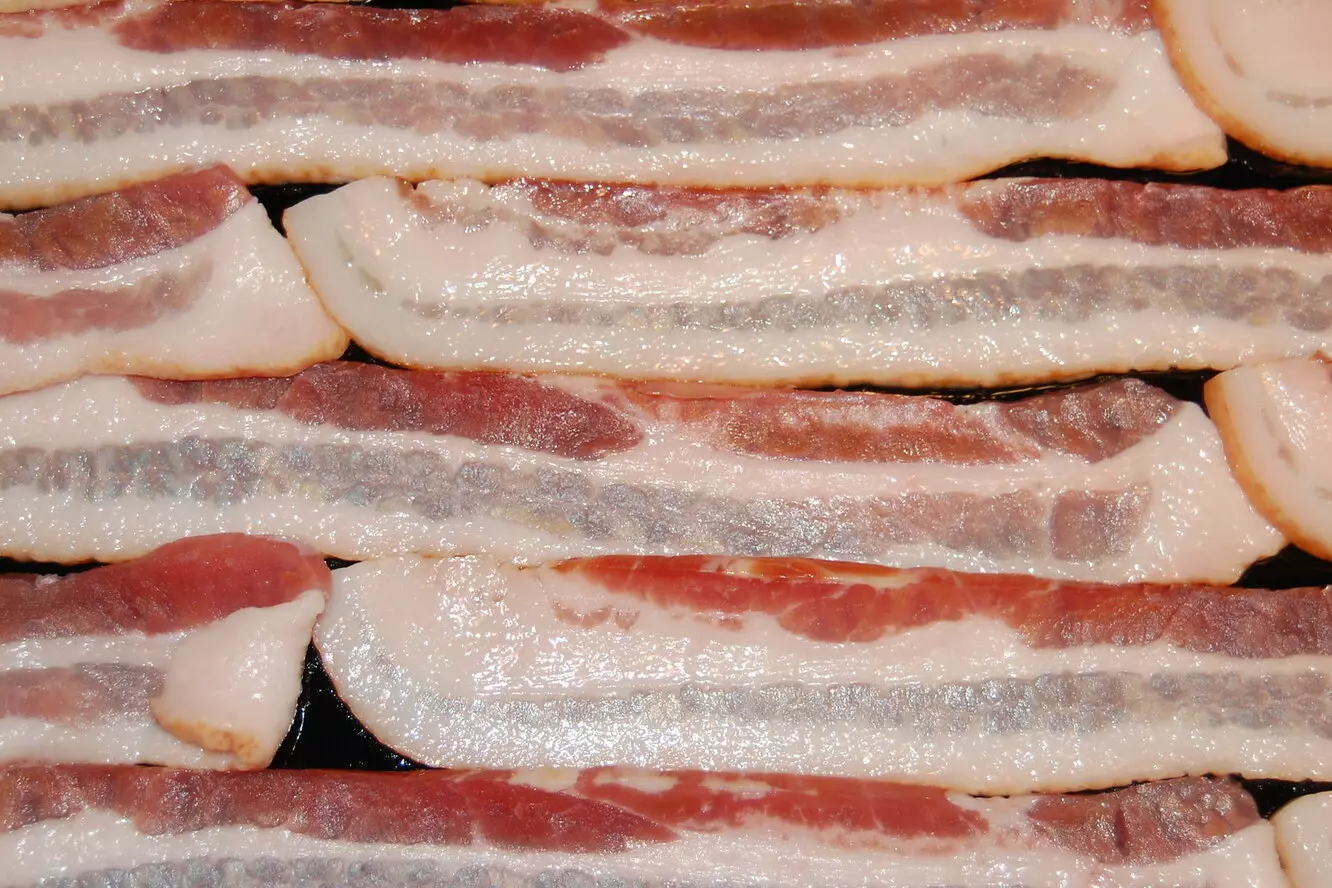 The company created artificial bacon and brisket