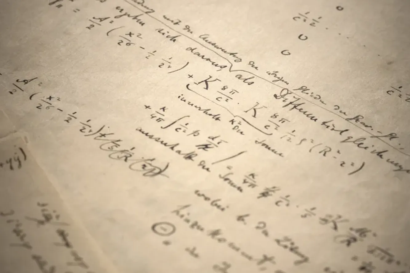 Einstein's rare manuscript is going to be sold for €2-3 million. This manuscript contains prerequisites for general relativity