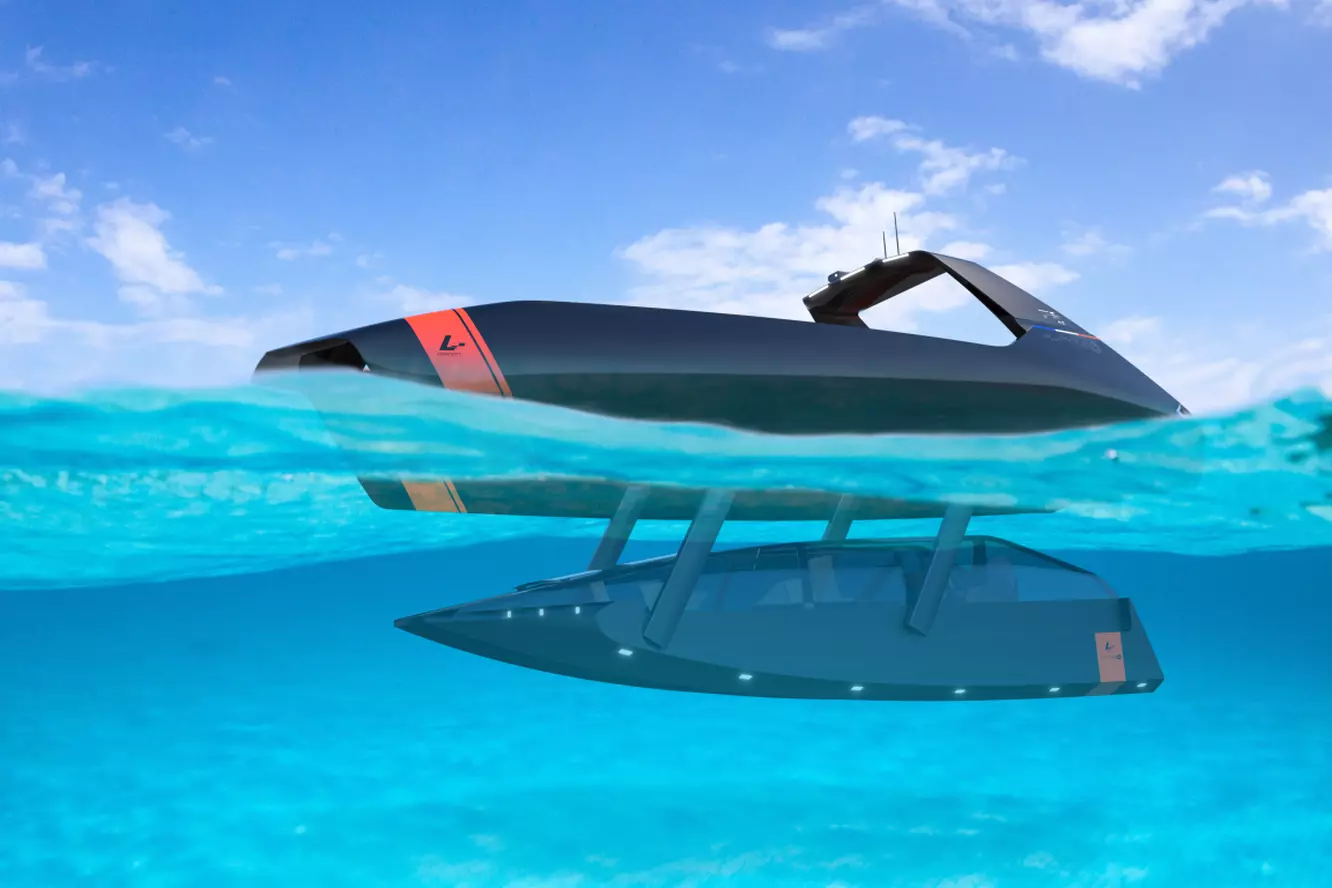 Hibridni čoln Platypus Swordfish vam omogoča potapljanje pod vodo 374621_1