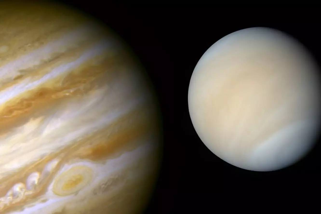 Ipinapakita ng simulation kung paano maaaring 'hugasan' ng Jupiter ang tubig mula sa Venus