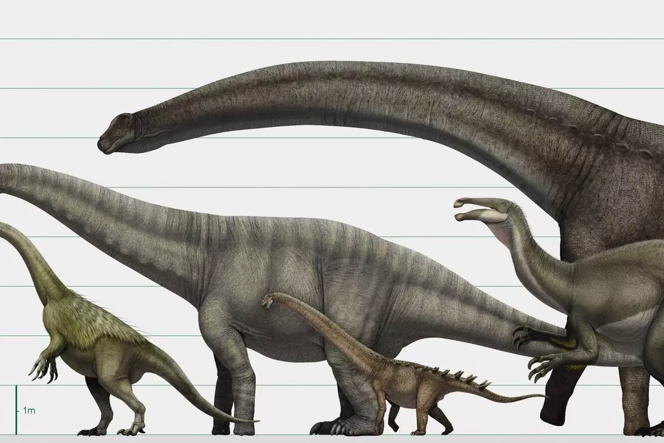 Científicos revelan cómo se pesan los dinosaurios