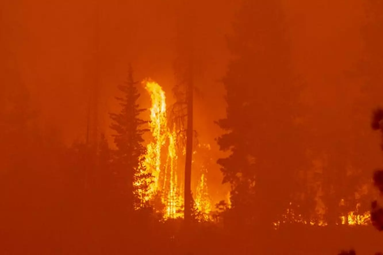 Rikoorka dabka ayaa ka jabay California