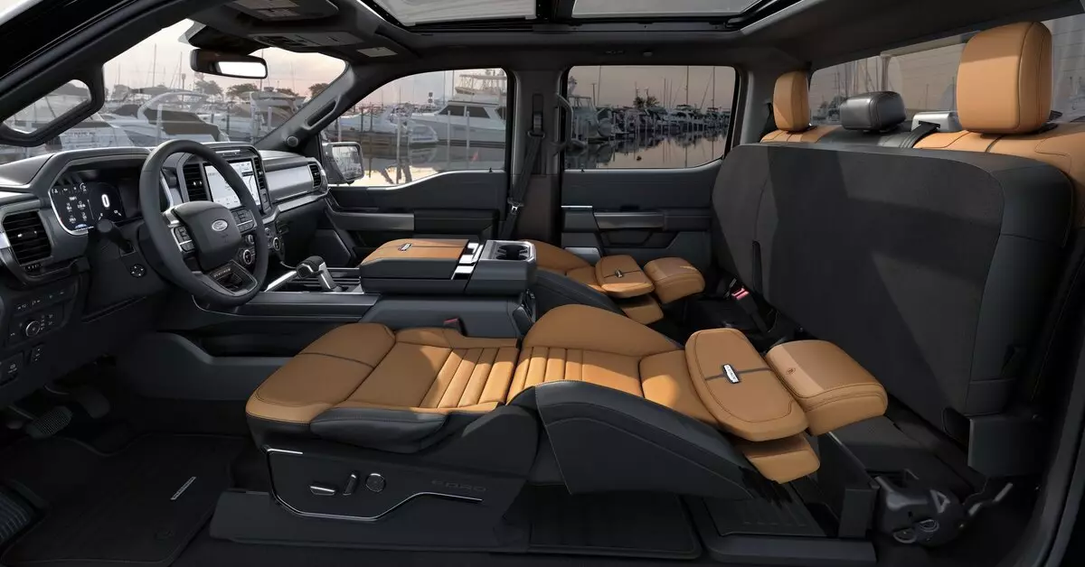 Ford made chair-beds for the F-150