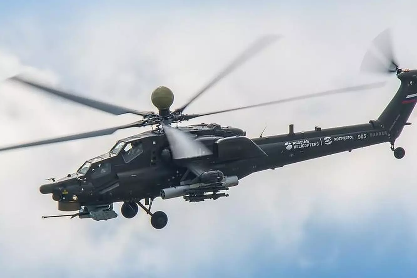 Helikopter bersiri Mi-28NM mula memasuki tentera Rusia 379879_1