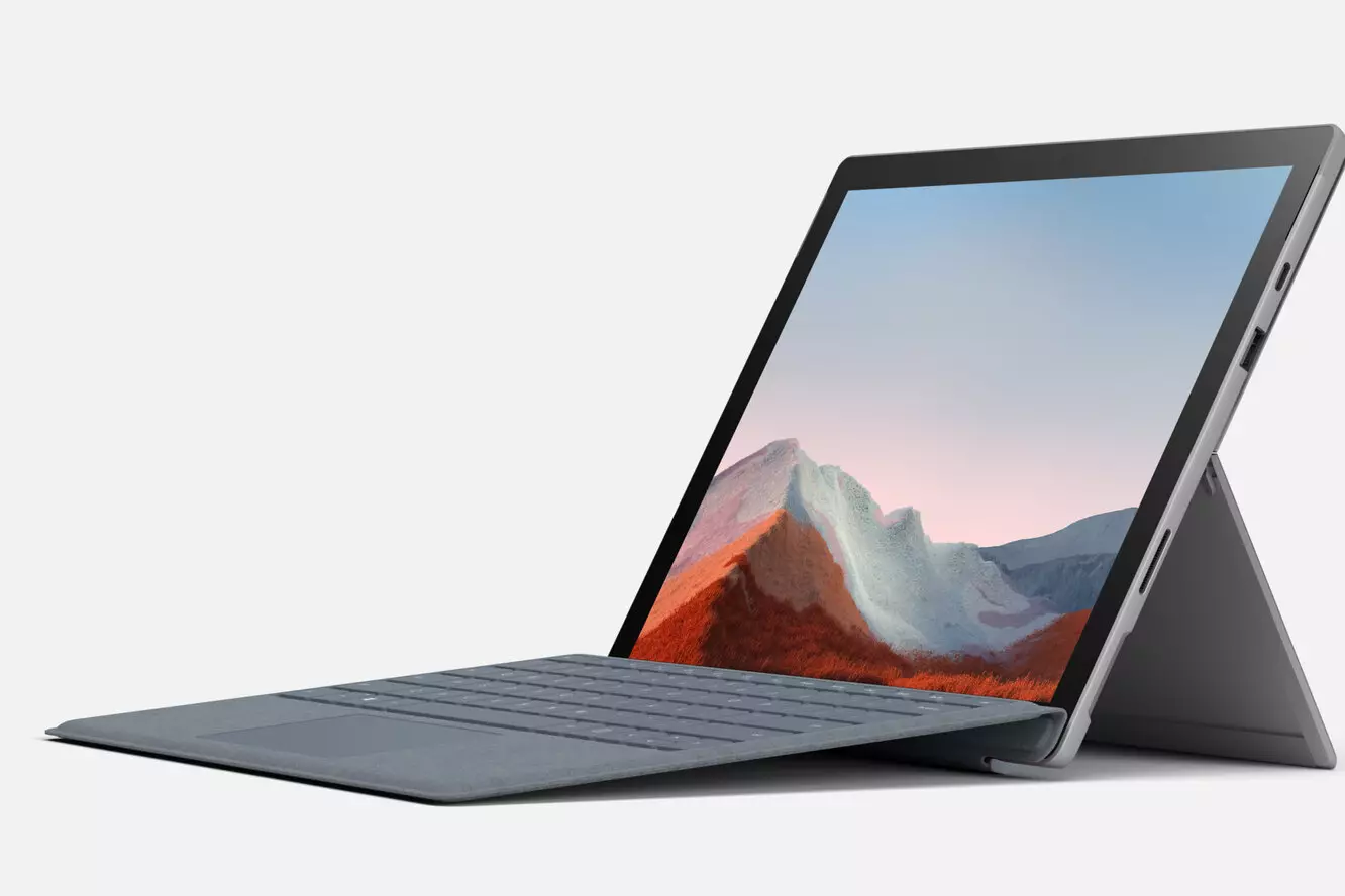 Nytt Microsoft Surface Pro 7 Plus-nettbrett avduket