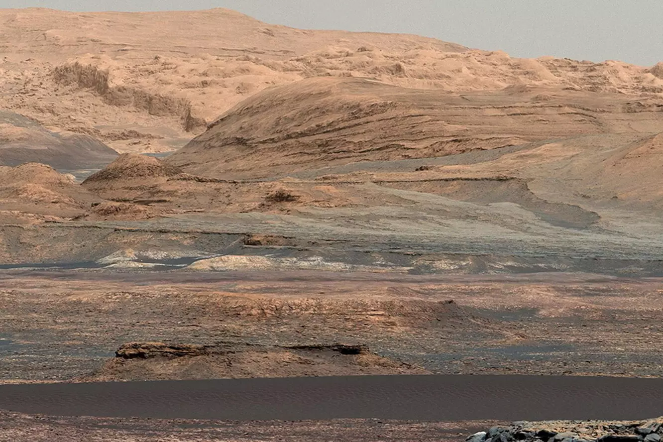 Es stellte sich heraus, dass sich auf dem alten Mars Dürre und Regenperioden abwechselten