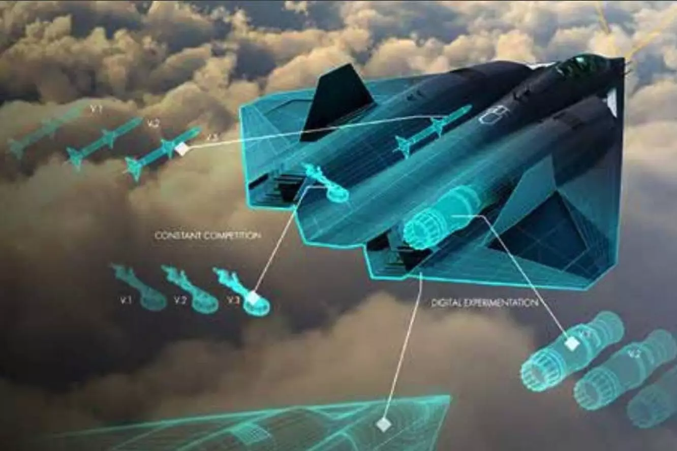 Amerika menunjukkan konsep baru dari pesawat tempur generasi keenam