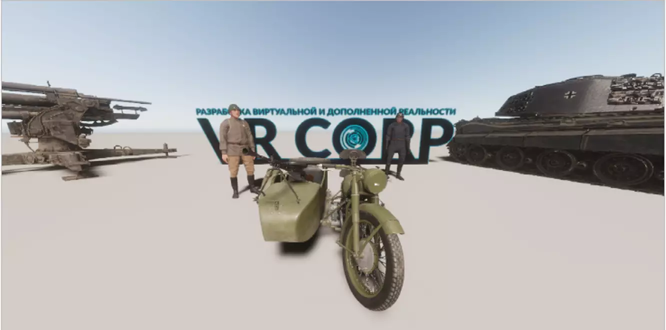 Acción de furacán sobre as aventuras dos motociclistas militares soviéticos en realidade virtual 383058_4