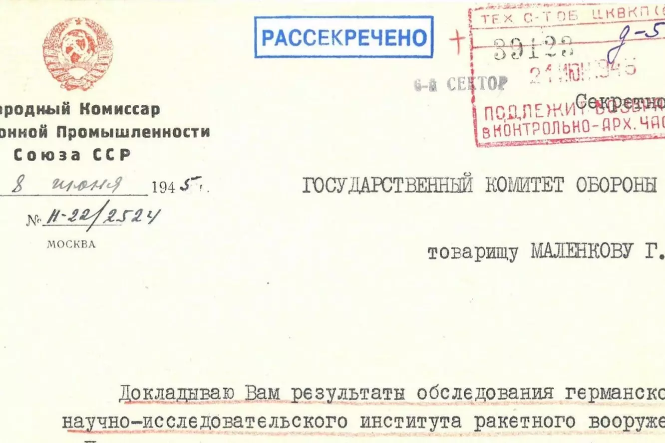 Gi-declassify sa Roskosmos ang mga dokumento sa kasaysayan sa domestic rocket science