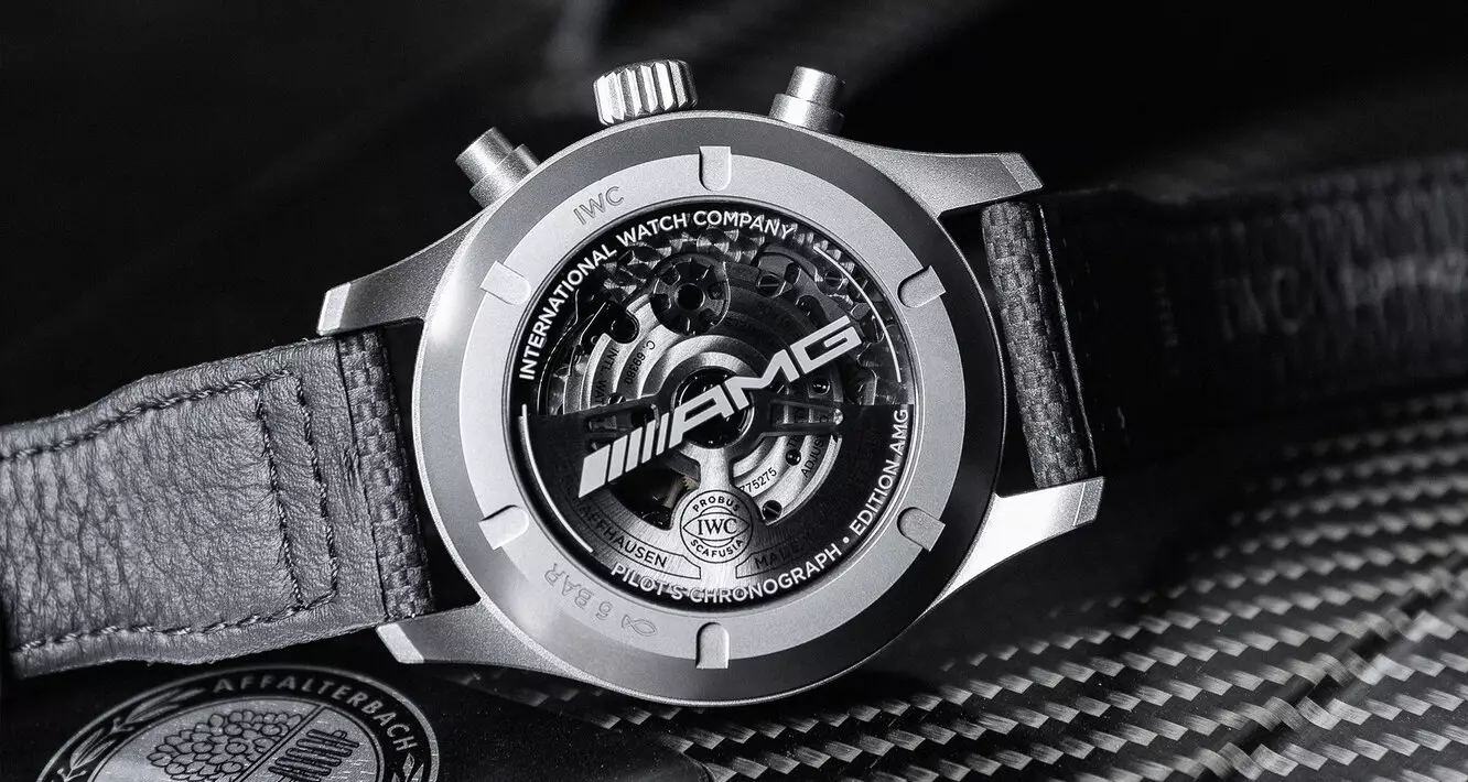 Fógraíonn IWC Schaffhausen agus Mercedes-AMG chronograph nua 383993_3