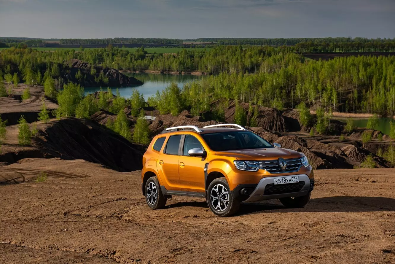 Бензин турбо қозғалтқышы және CVT бар жаңа Renault Duster сынақ дискісі 384373_2