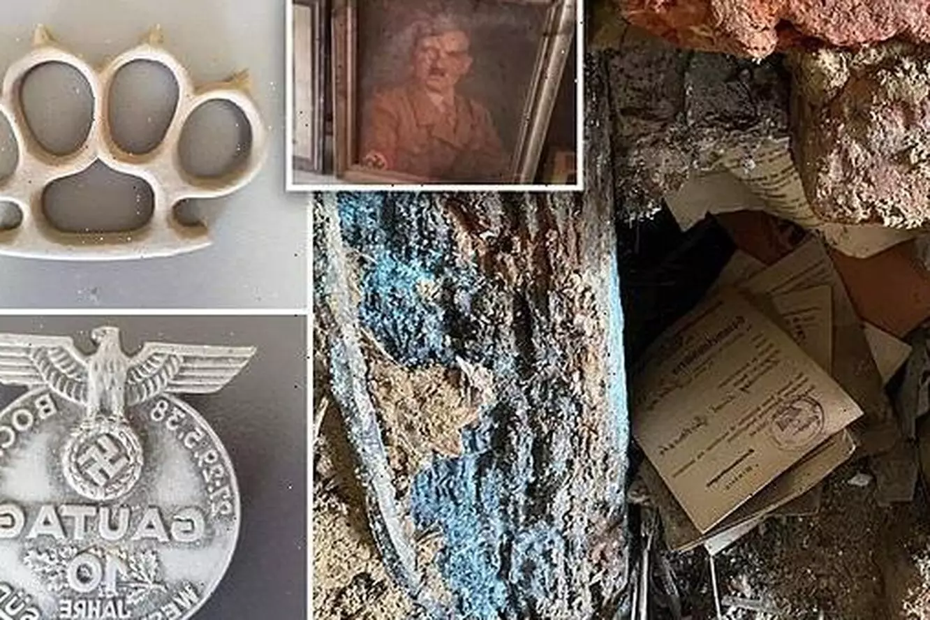 Нацистичка 'временска капсула' пронађена унутар зидова немачке куће