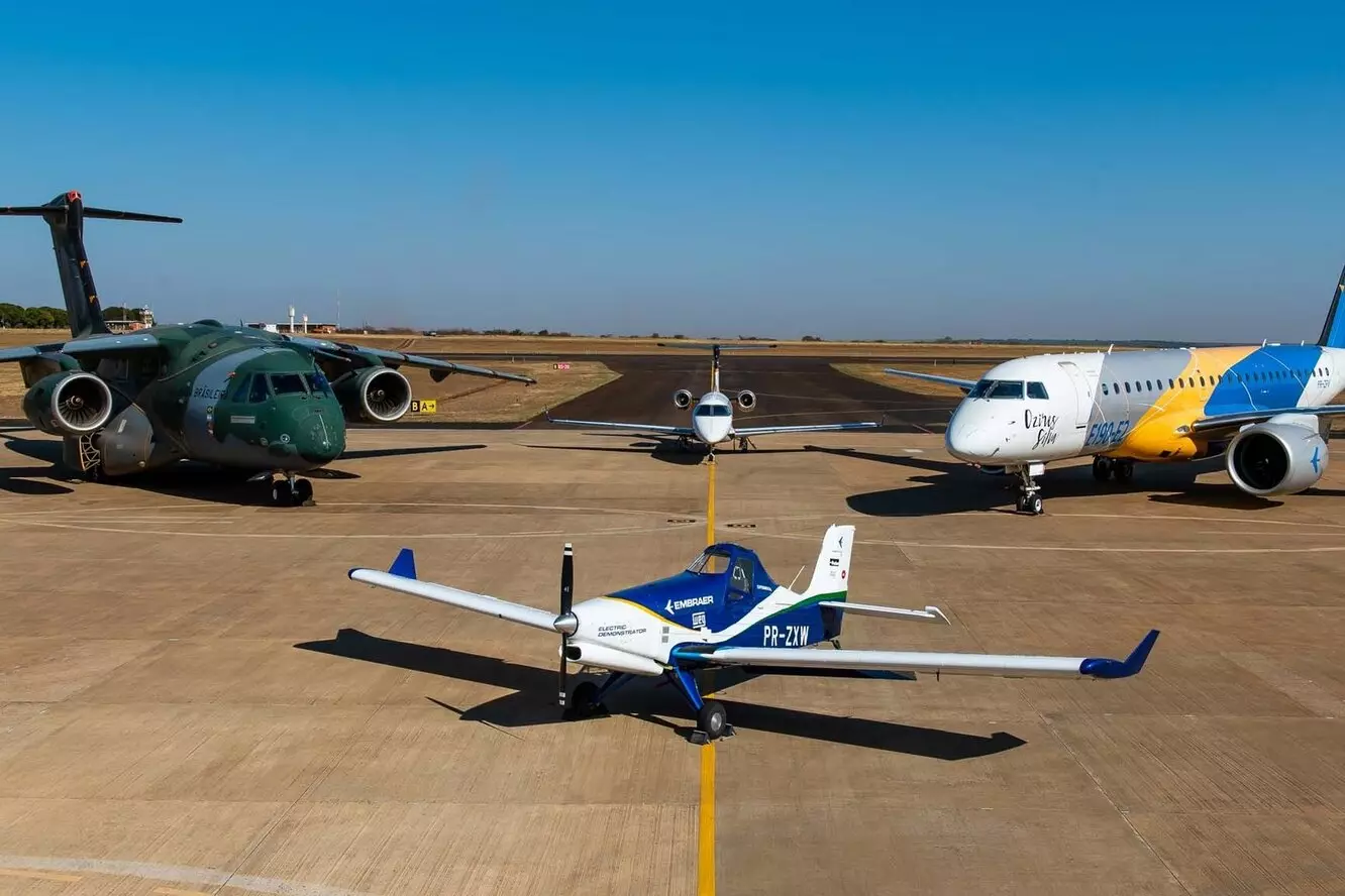 Embraer သည် လျှပ်စစ်လေယာဉ်ကို စမ်းသပ်ပျံသန်းမှု စတင်ခဲ့သည်။