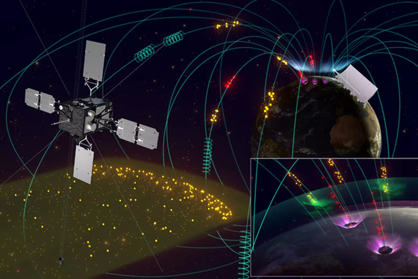 Auroras fa'aleagaina le osone i le mesosphere