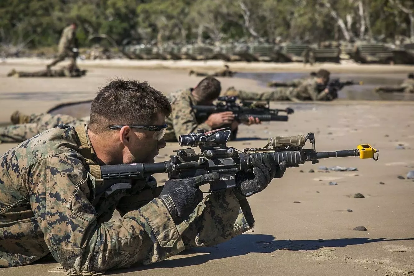 US Marines na magpalit ng medyas sa unang pagkakataon sa loob ng 18 taon