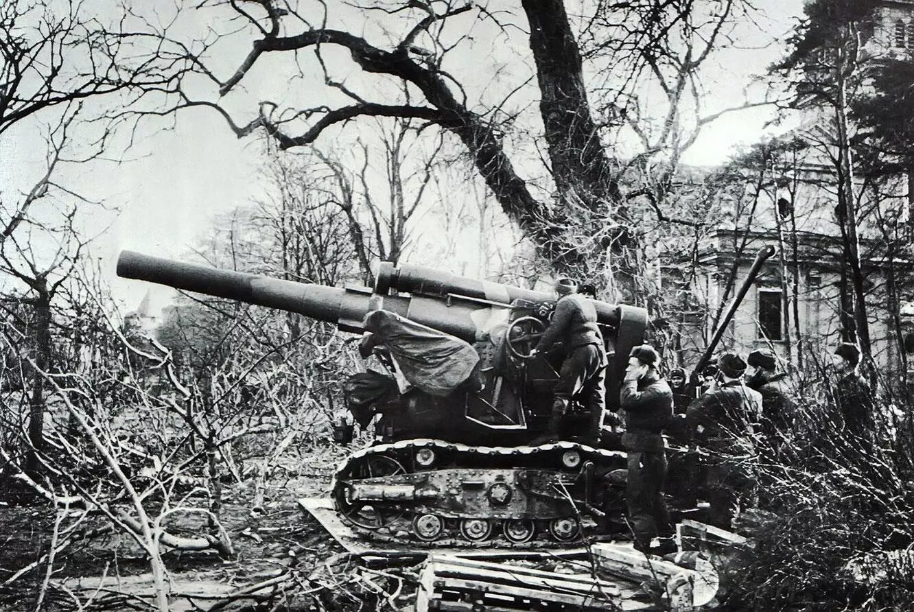 D'Zerstéierung vun der Festung am Joer 1945