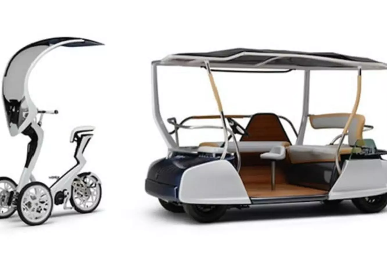 Elegant Walking Cars: I-Alternative Future for Electric Vehicles