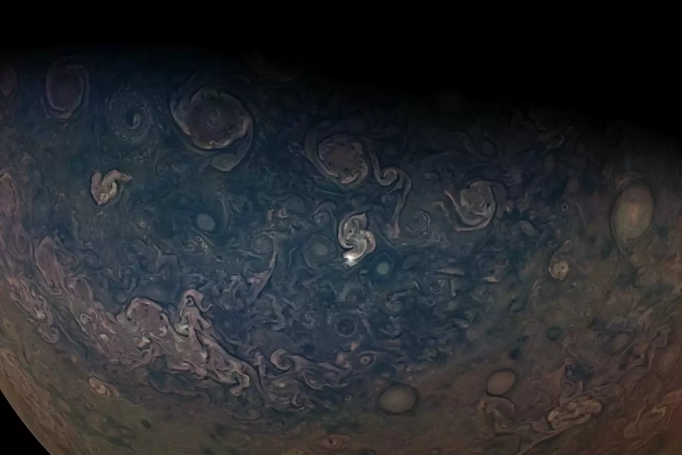 Känn dig som om du är ombord på en interplanetär liner: NASA-animation om Jupiter