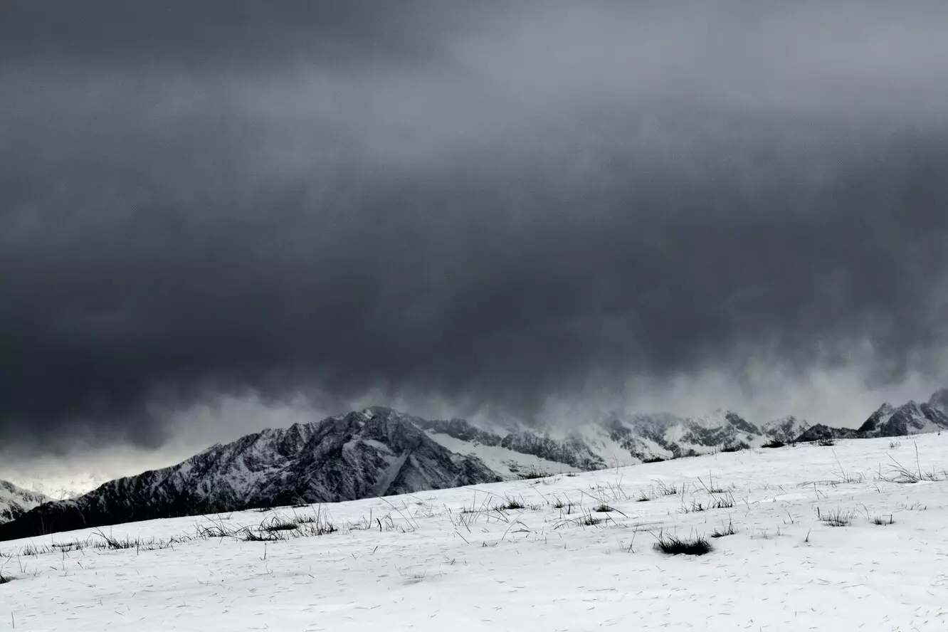 Pode uma tempestade começar no inverno