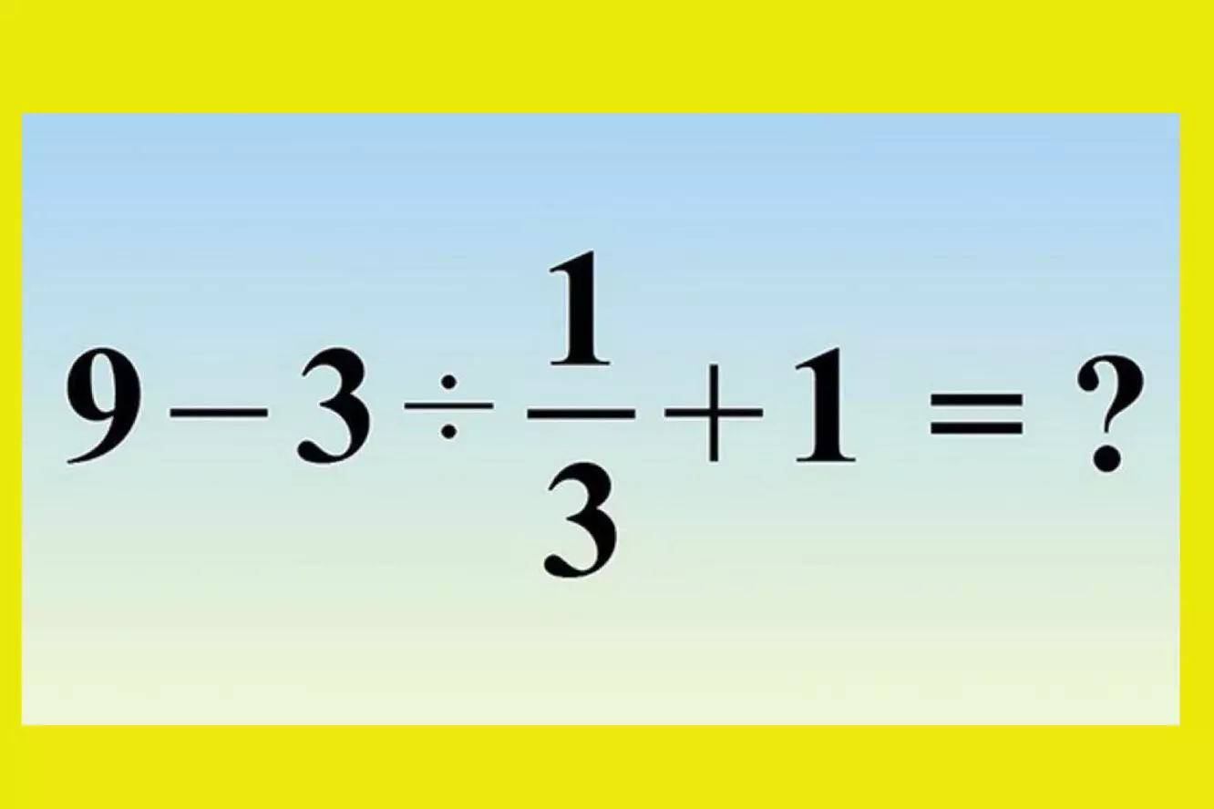 Ohatra matematika tsotra avy amin'ny fandaharam-pianarana any amin'ny sekoly ambaratonga fototra dia tsy voavahan'ny 60%-n'ny olon-dehibe ihany. Adinonao ve ny ampahany?