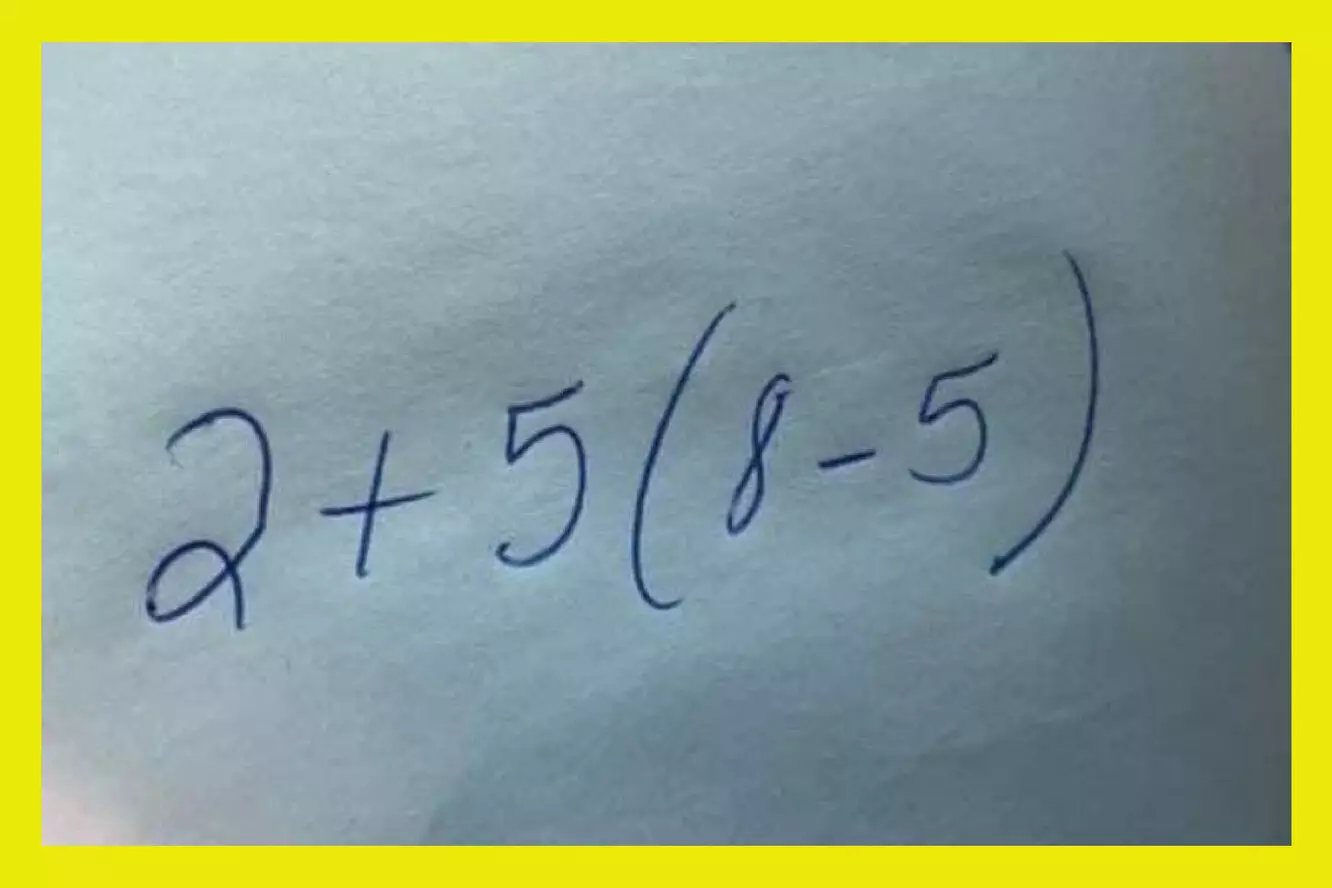 conto matematik dina sababaraha lampah kalawan tanda kurung sigana basajan, tapi malah sababaraha guru gagal Cope jeung aranjeunna