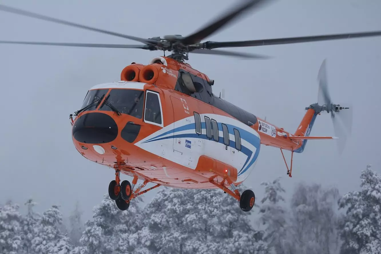 Mi-171A3 آف شور ہیلی کاپٹر نے پہلی بار فضا میں پرواز کی۔
