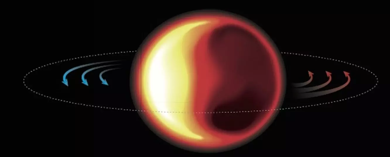 Sisi caang tina accretion disk