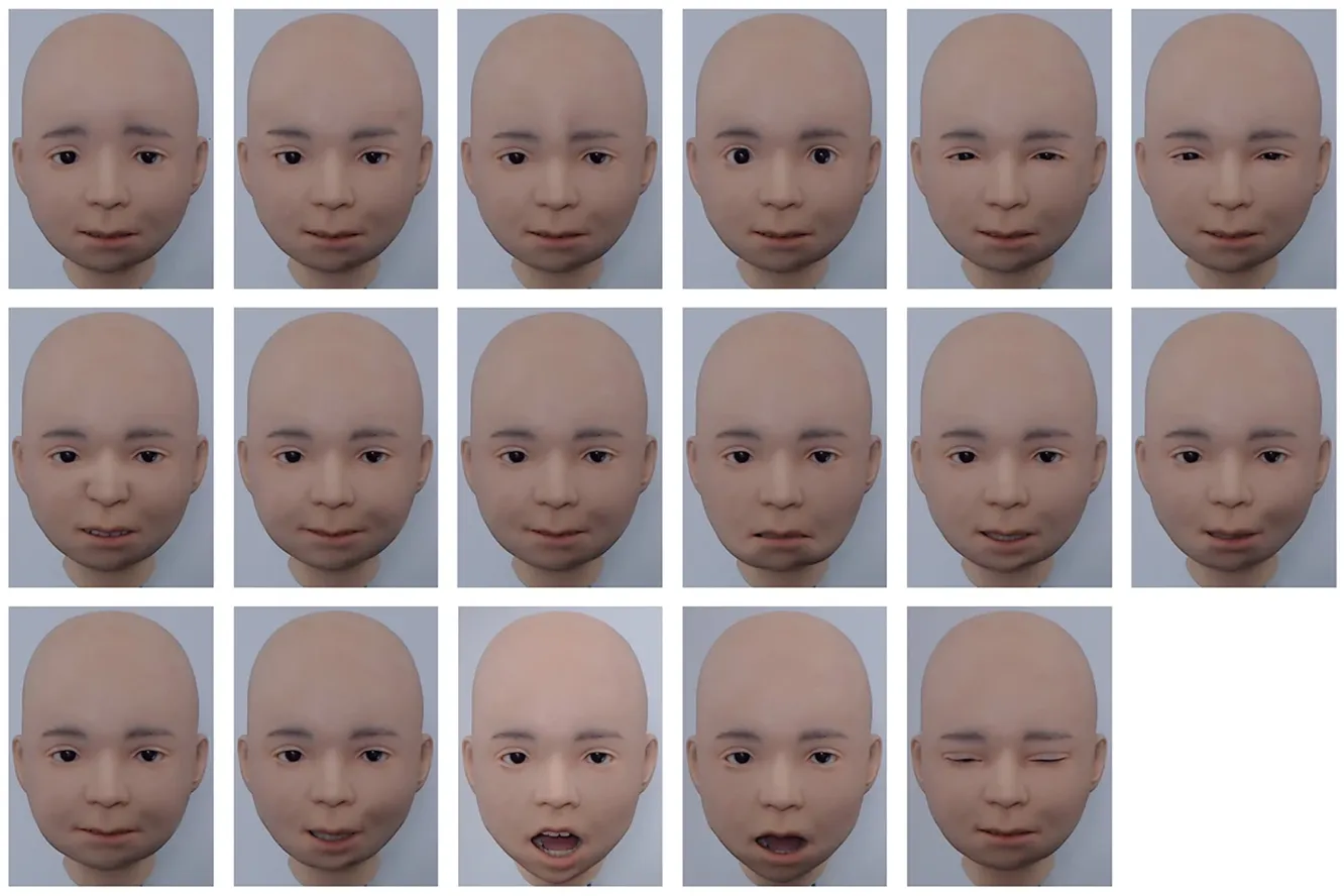 A creepy baby robot with a moving face: what is it and why was it created?
