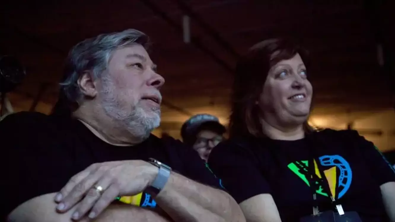 Ο Hill και ο Wozniak στο ComicCon.