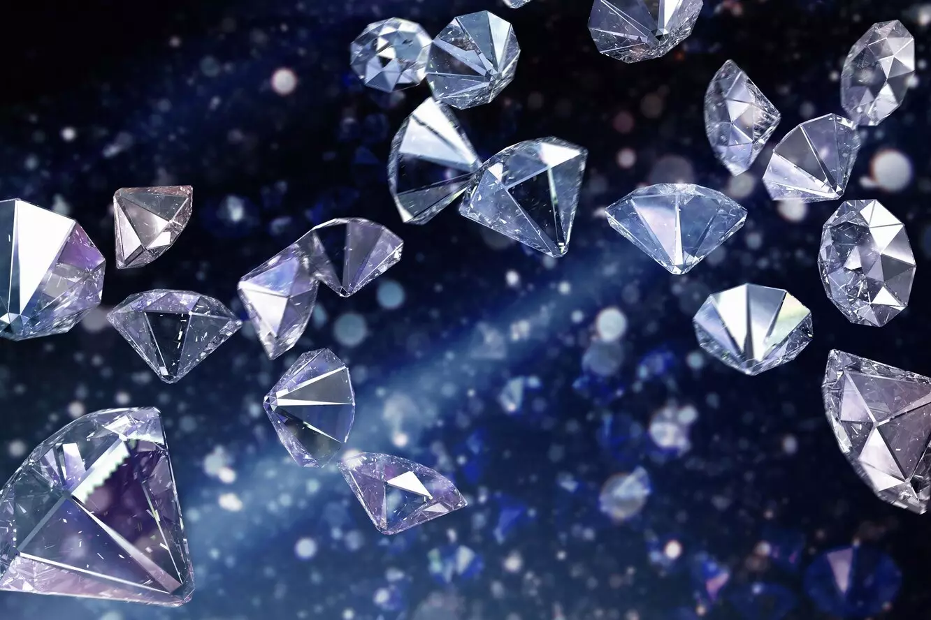 Is it true that quadrillions of tons of diamonds are hidden in the bowels of the Earth?