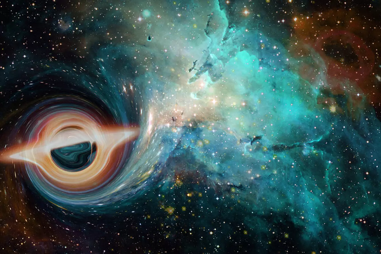 The largest black hole in the universe 400128_1